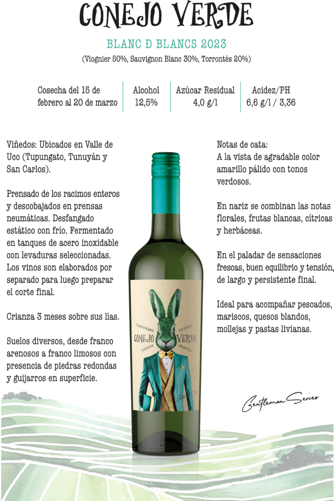 Conejo Verde. Blanc d Blancs - Conejo Verde Wines